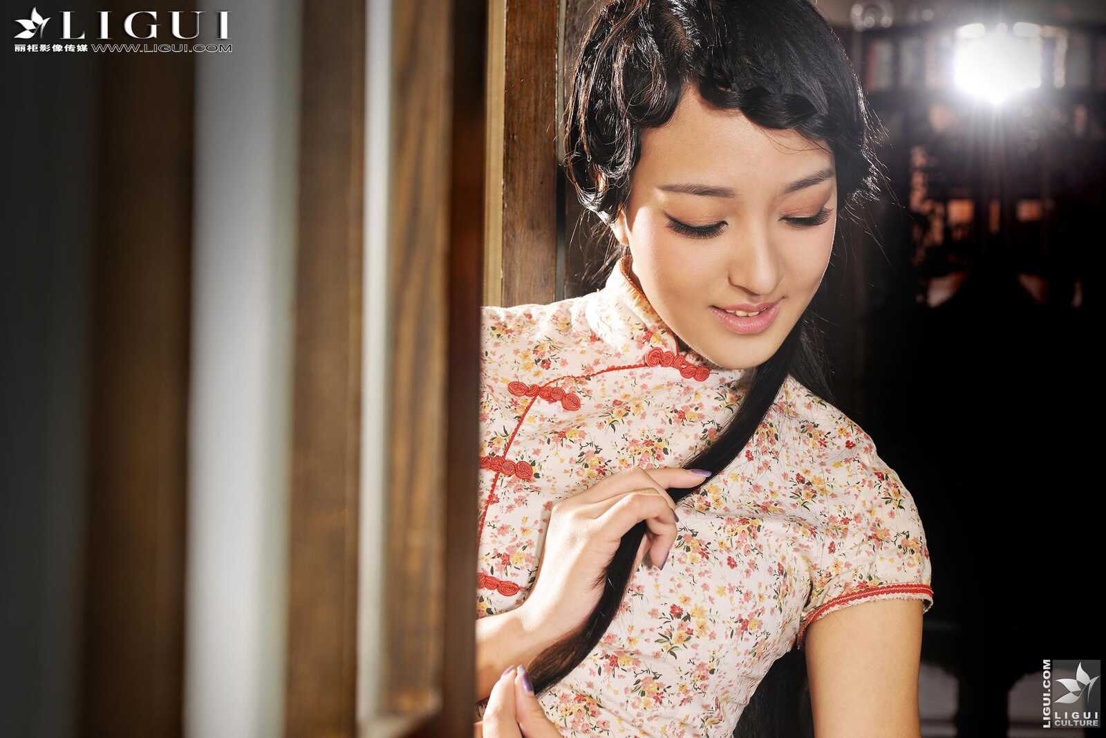 [丽柜贵足LiGui] Model Amily《民国旗袍丝足》上下全-第6页-洛秀网