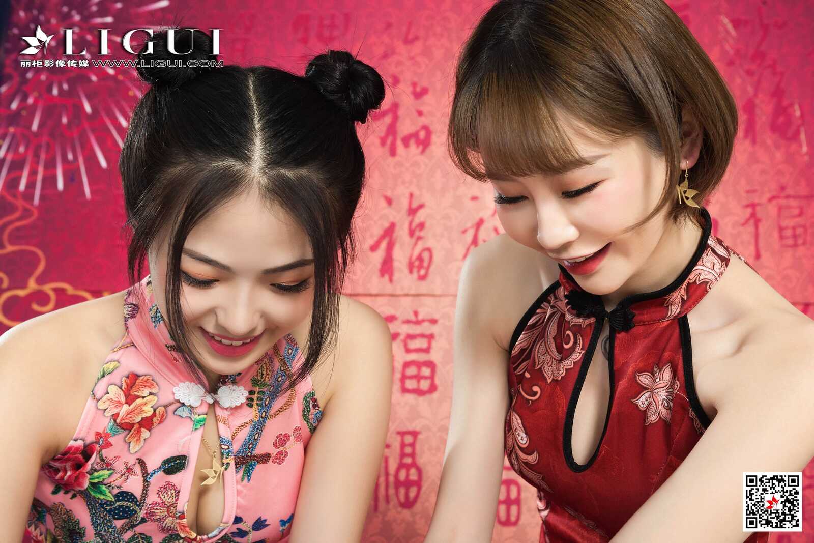 潘潘&洋洋《姐妹花汤圆丝足》 [丽柜Ligui] 写真-第35页-洛秀网